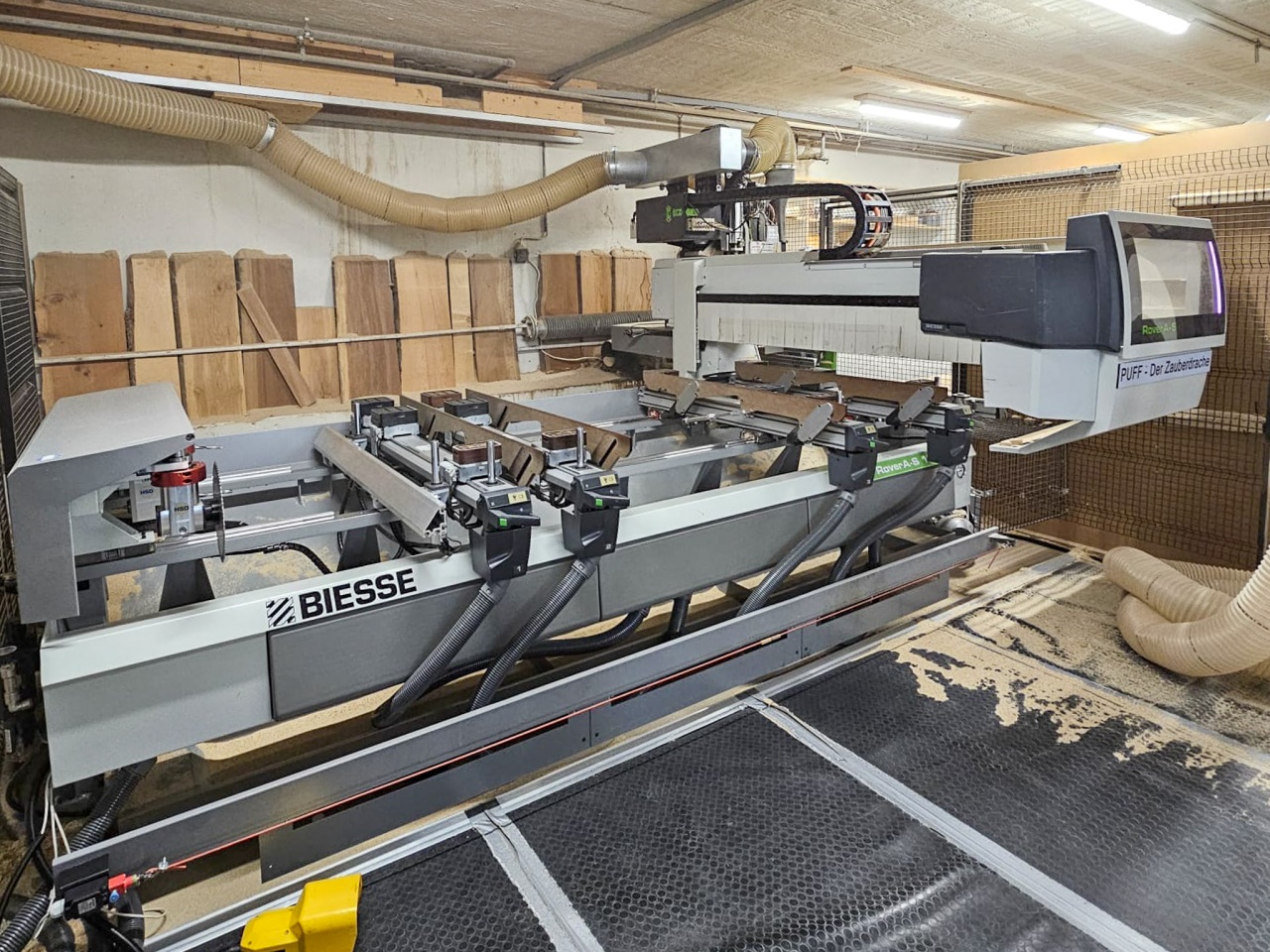 Used BIESSE | ROVER A S 1325 UTS-CNC Machine Centres With Pod And Rail