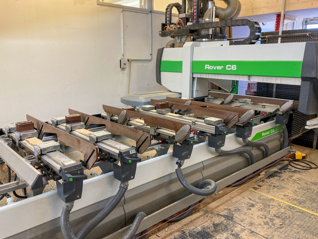 Used BIESSE | ROVER C 6.40-5 Axis CNC Routers